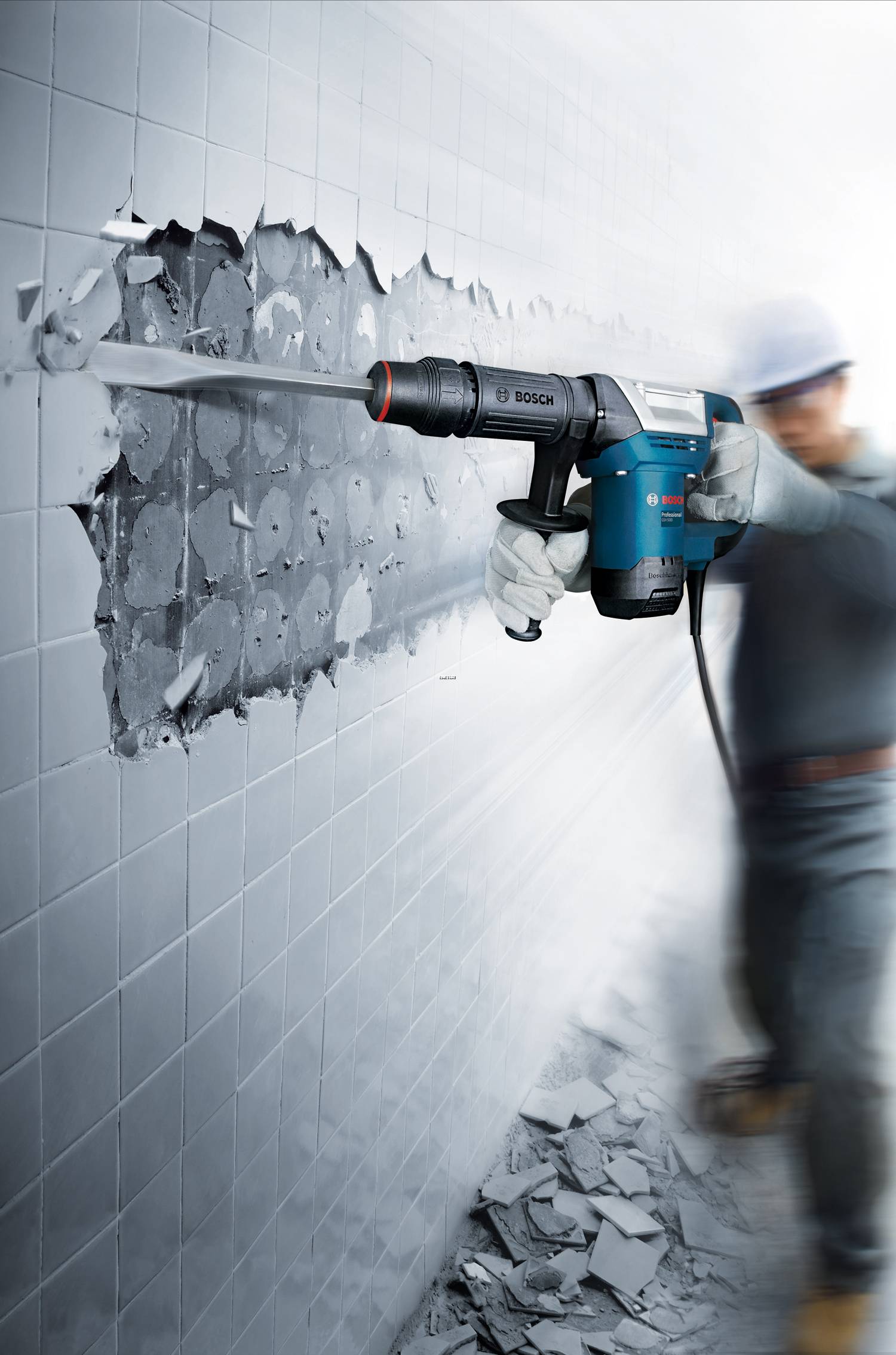 BOSCH GSH 500 PROFESSIONAL DEMOLITION HAMMER WITH HEX