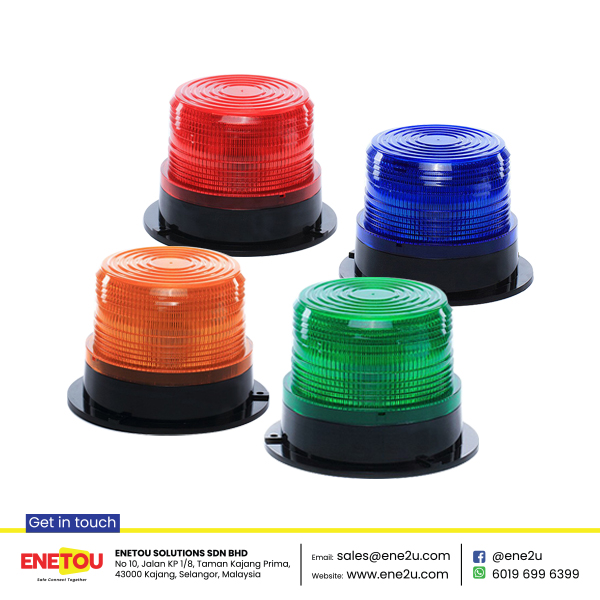 XGH 5095 DC12V / DC24V LED WARNING LIGHT (4 COLORS)