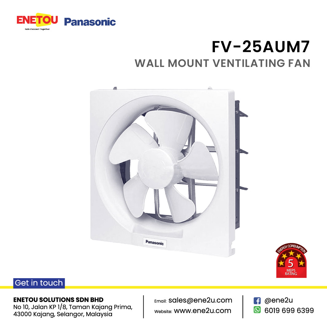 Ene2u.com | PANASONIC WALL MOUNT VENTILATING FAN